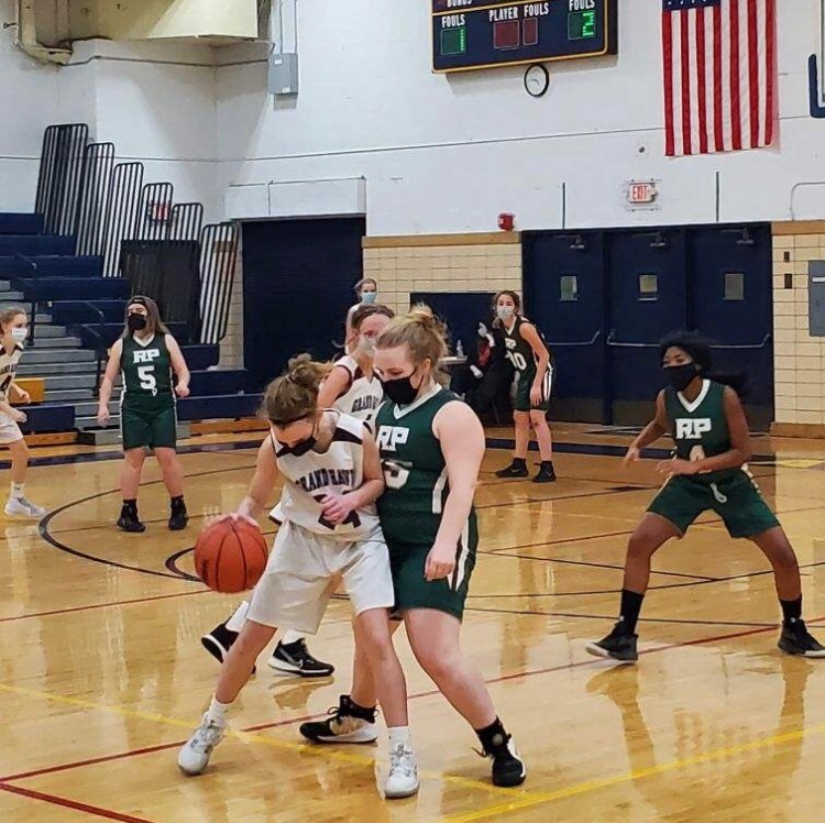 7th Grade Girls Basketball vs Grand Haven | MS Athletics