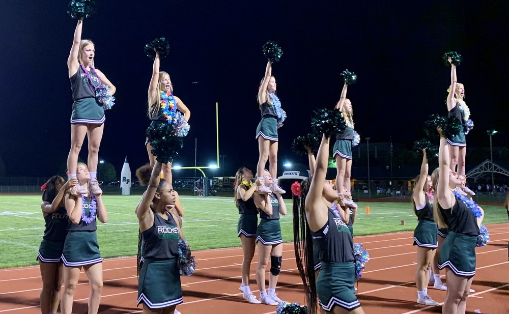 R-P football cheerleaders doing more than just cheering - they're ...